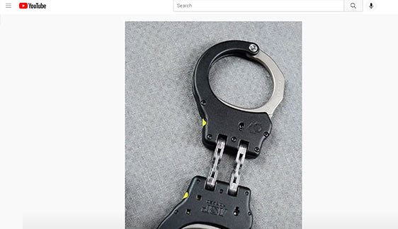 Youtube.com: Inside POLICE HANDCUFFS – ASP, Inc.