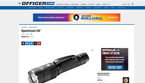 Officer.com: Spectrum UV – ASP, Inc.