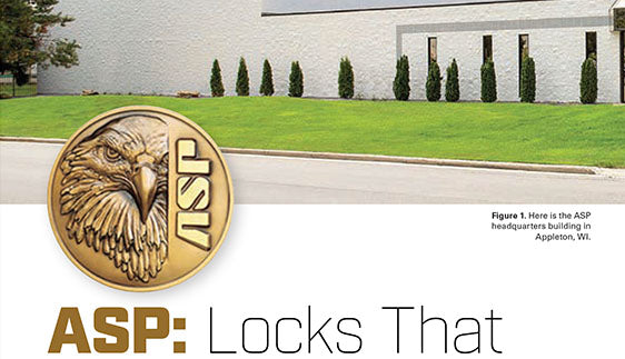 ALOA: ASP: Locks That Protect and Serve – ASP, Inc.