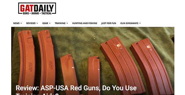 GatDaily: Review: ASP-USA Red Guns, Do You Use Training Aids? – ASP, Inc.