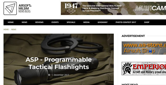 ASP - Programmable Tactical Flashlights – ASP, Inc.